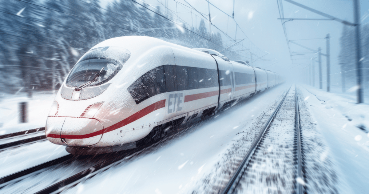 Northern Germany Rail Traffic Slowly Resumes After Storm Elli