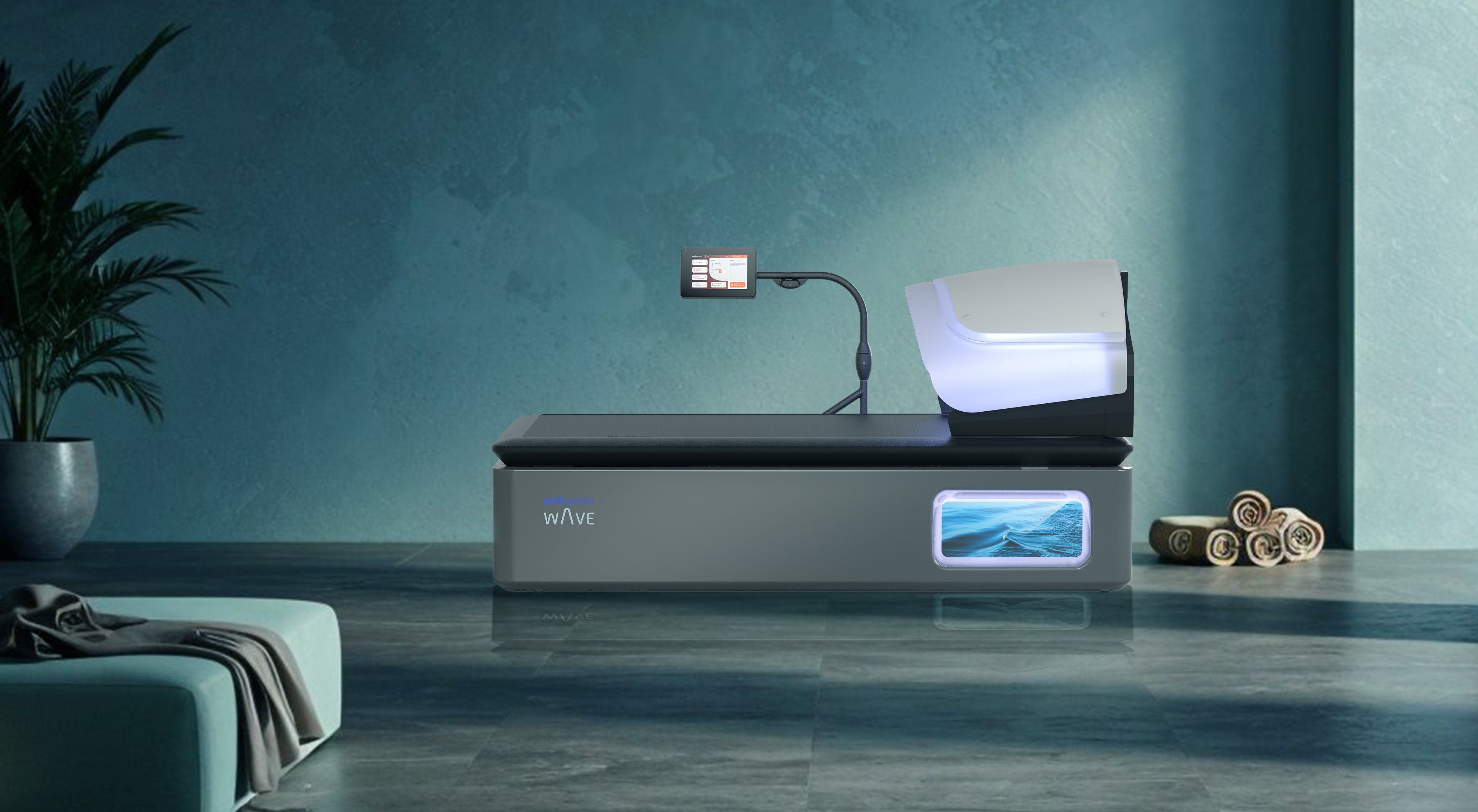 wellsystem Wave_Touch: Premium Hydrotherapy massage bed | CEN Wellsystem