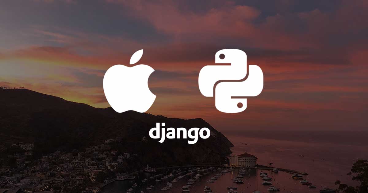 Install Django Setup Python 38 And Django 3 On Macos Courses Coding For Entrepreneurs