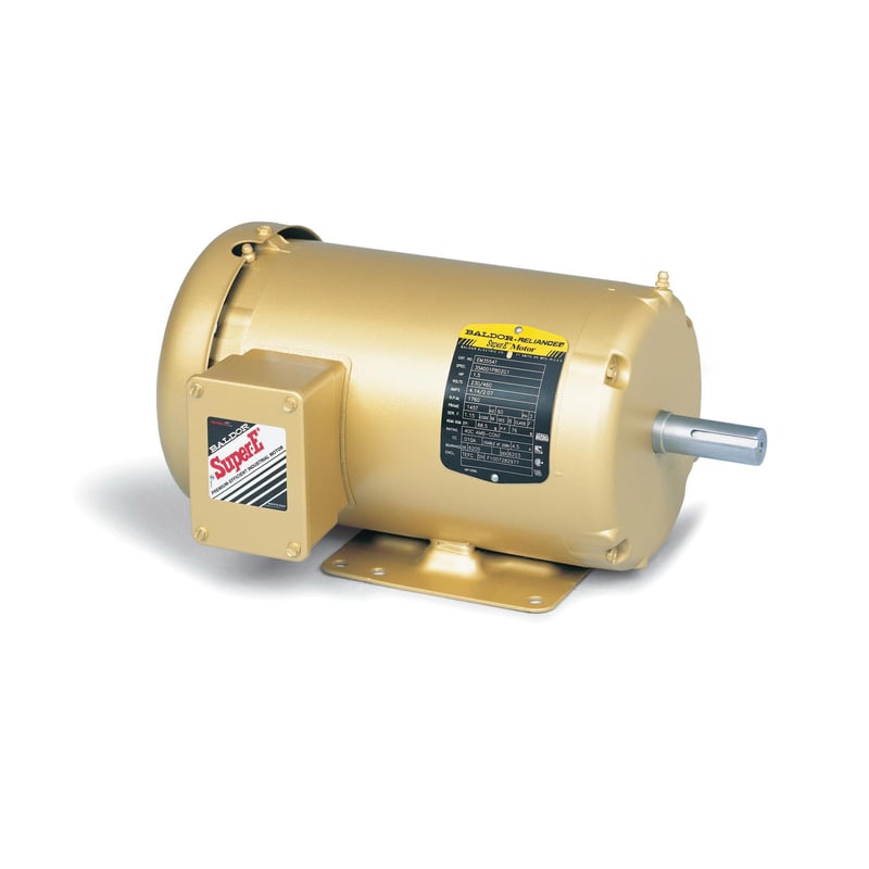 Baldor-Reliance EM3545 Type 3516M Continuous Duty AC Motor, TEFC ...