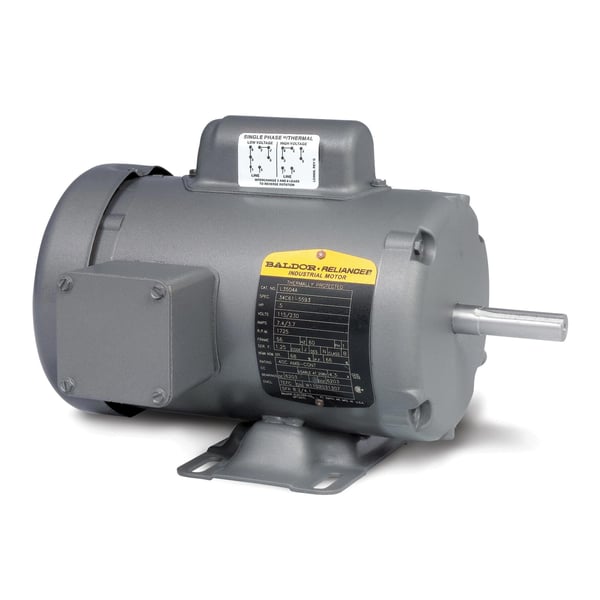 Baldor-Reliance L3509 Type 3520L Continuous Duty AC Motor, TEFC ...