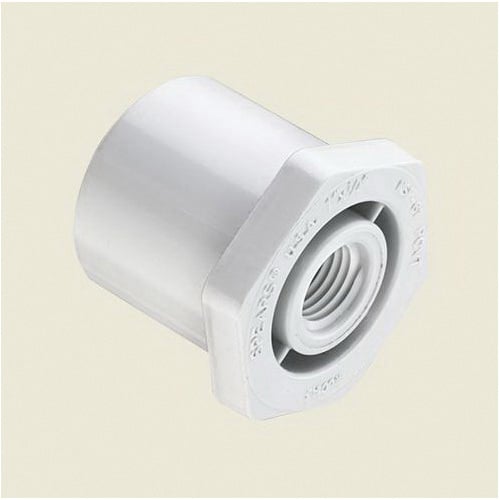 Spears® 438-291 Flush Reducing Bushing, 2-1/2 x 1-1/2 in, Spigot x FNPT ...