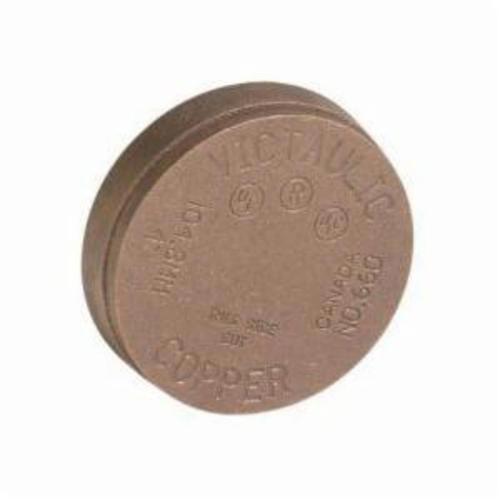 Victaulic® F060660C0C Tube Cap, 6 in, Grooved, Wrot Copper | AB Pipe ...