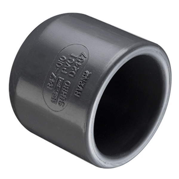 Spears® 847-080, 8 in nominal, Socket end style, SCH 80, PVC, Domestic ...