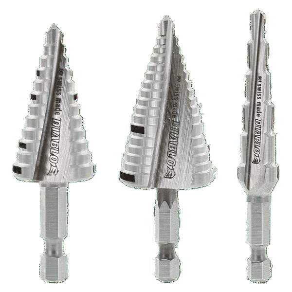 Diablo® DSDS003 Impact Step Drill Bit Set, 3 Pieces | AB Pipe & Supply ...