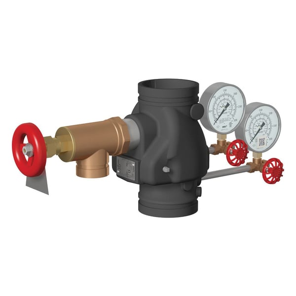 Victaulic® FireLock® V060717PE2 717R Riser Check Valve Assembly, 6 in ...