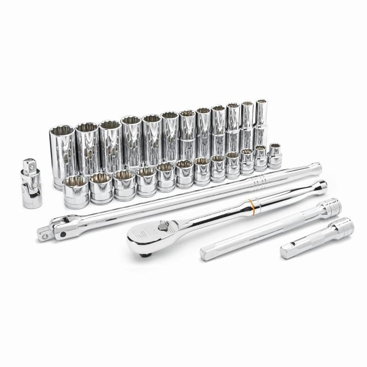 GEARWRENCH® 80692 Metric Standard Mechanic's Tool Set, Blow Molded Case ...