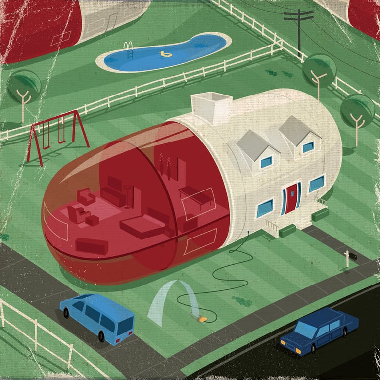 Pill House – World Illustration Awards – The AOI