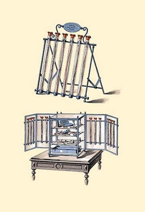 Supports for Tubes and Equipment by Jules Porges - Art Posters or ...