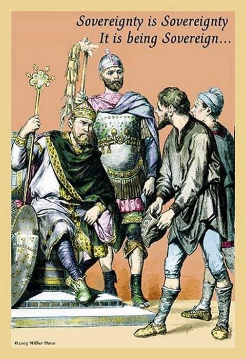 Sovereignty is Sovereignty by Wilbur Pierce - Art Posters or Prints on ...