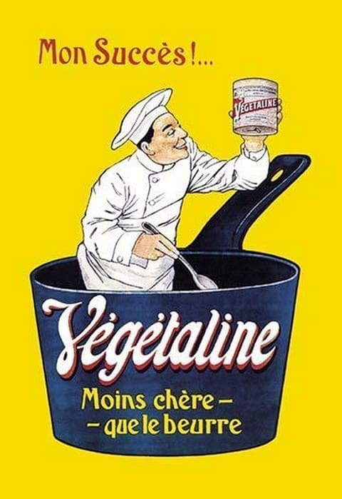Vegetaline - Art Posters or Prints on Paper or Canvas - Vintage Image Shop