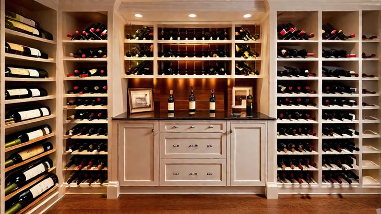 How To Build A Wine Rack In A Cabinet