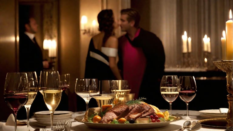 What Does Wine And Dine Mean