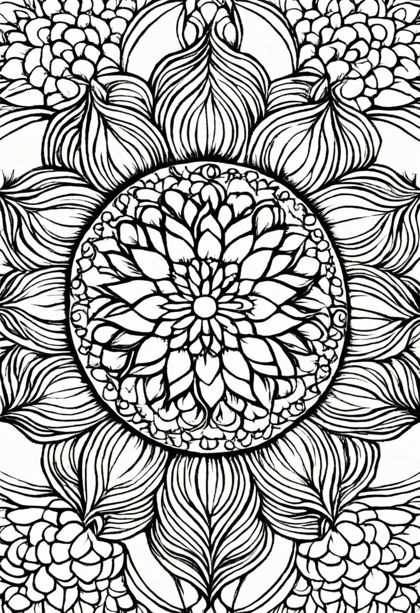 Beautiful Mandala Coloring Pages – Color And Play