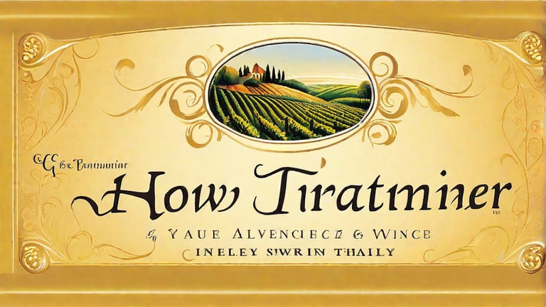 How To Pronounce Gewurztraminer Wine