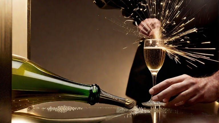 How To Safely Open Champagne