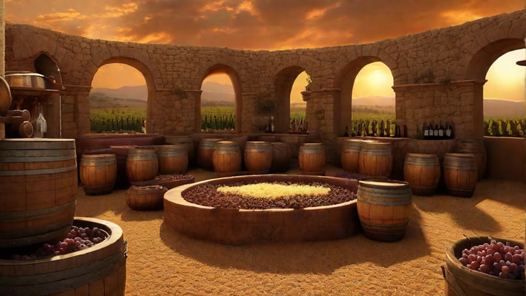 How Was Wine Made In Ancient Times