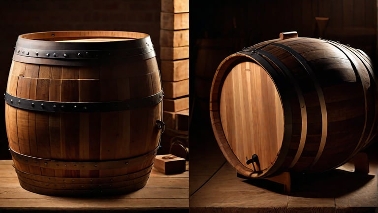 How To Cut A Wine Barrel In Half