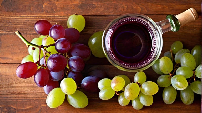 How To Make Homemade Grape Wine With Fresh Grapes
