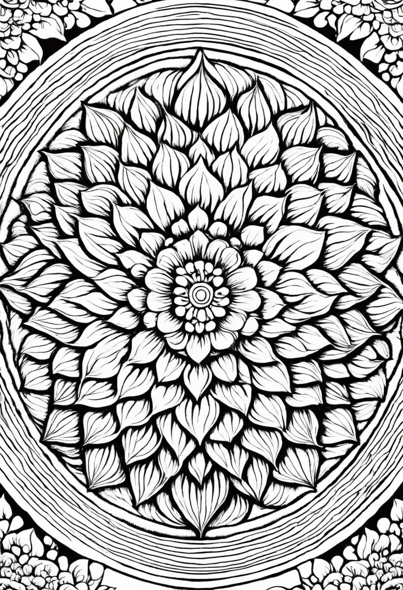 Intricate Mandala Coloring Sheets – Color And Play