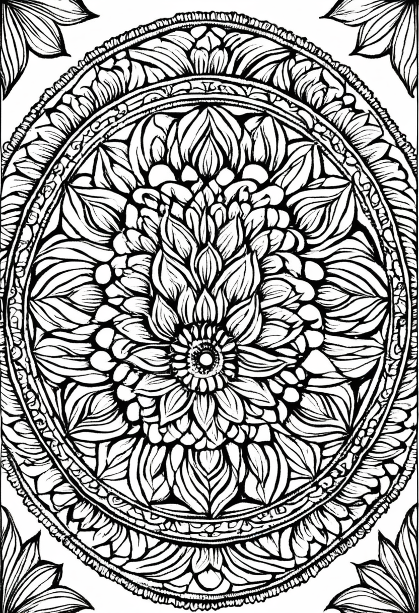 Intricate Mandala Coloring Sheets – Color And Play