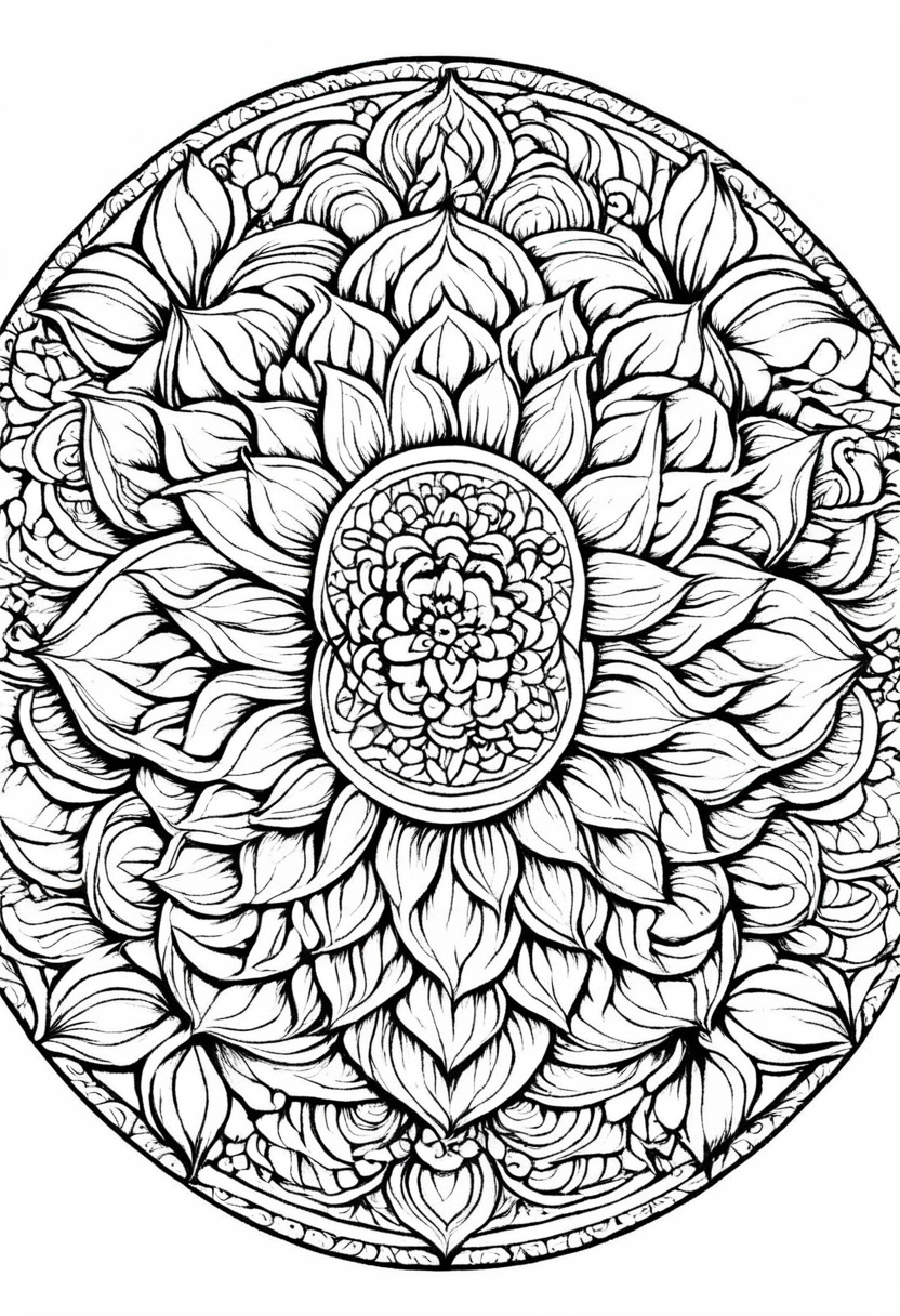 Beautiful Mandala Coloring Pages – Color And Play