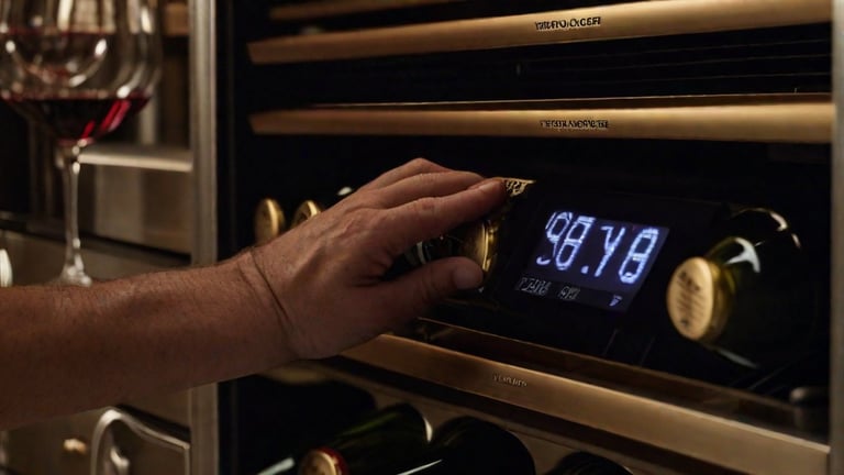 How To Set Wine Cooler Temperature