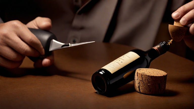 How To Open A Wine Bottle With A Broken Cork