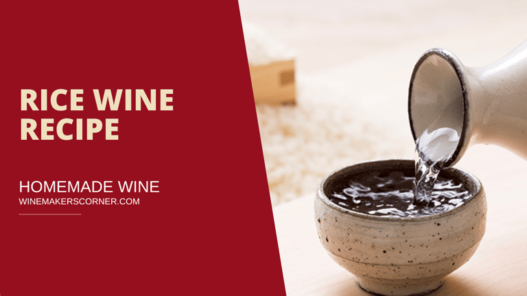 Excellent Rice Wine Recipe