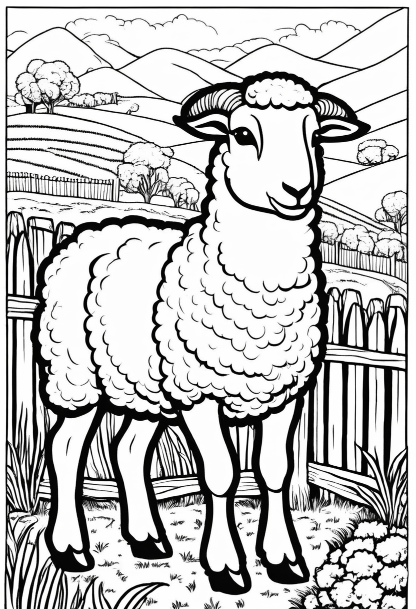 Fantastic Farm Animals Coloring Sheets – Color And Play