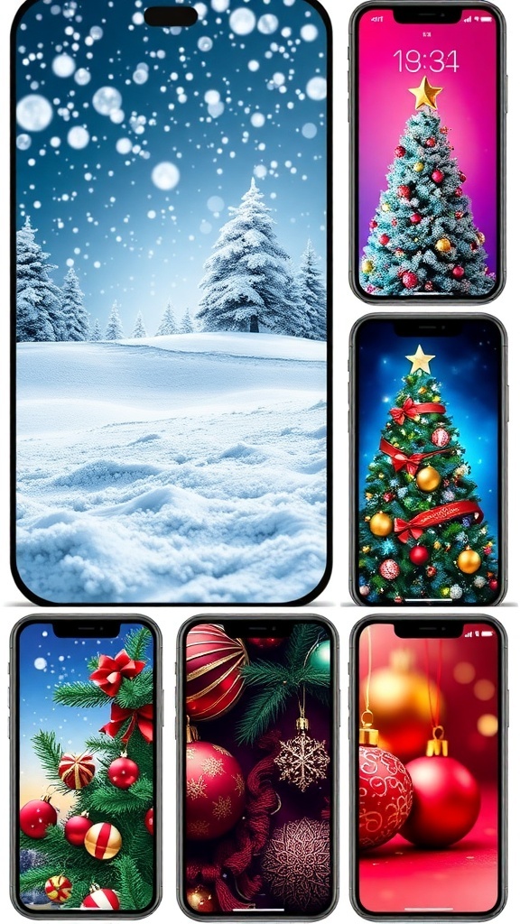 Festive Christmas Wallpaper for iPhone – liventolife.com