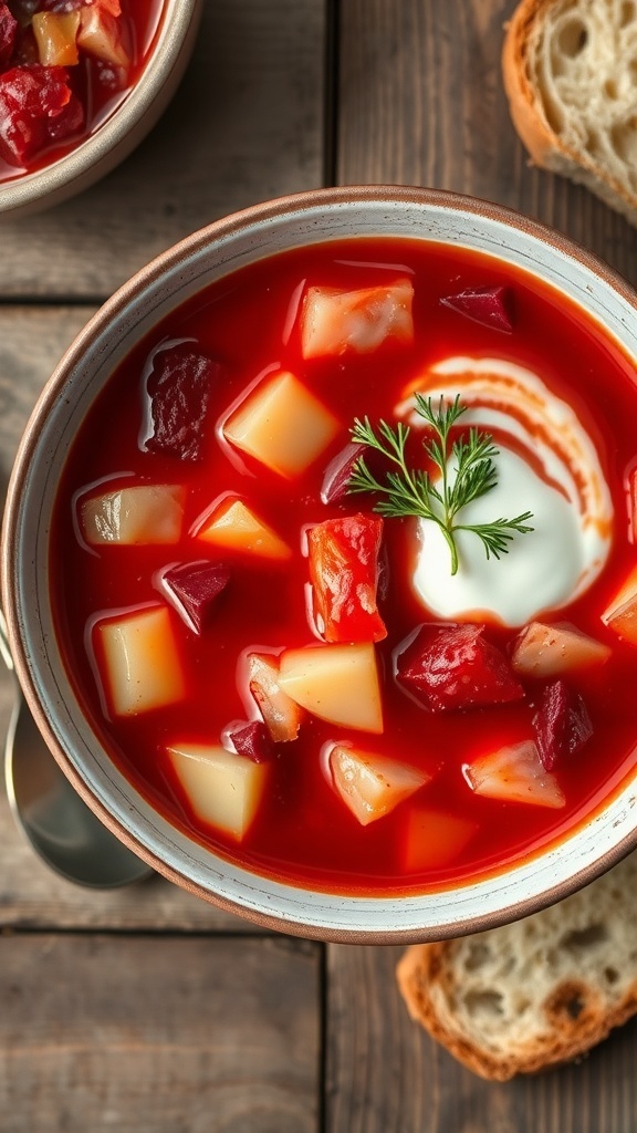 Ukrainian Christmas Borscht Recipe
