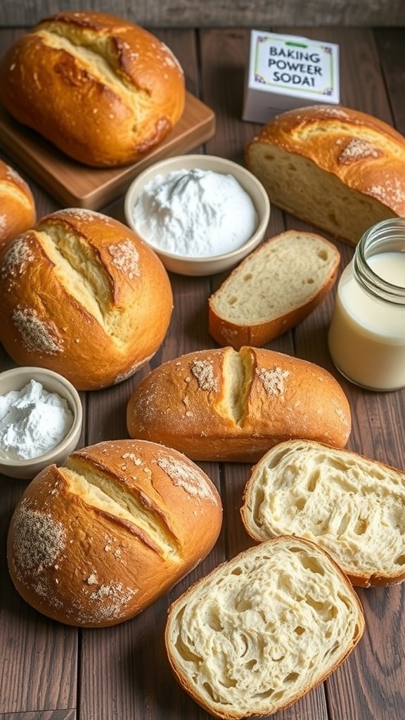 Effective Yeast Substitutes for Bread Baking