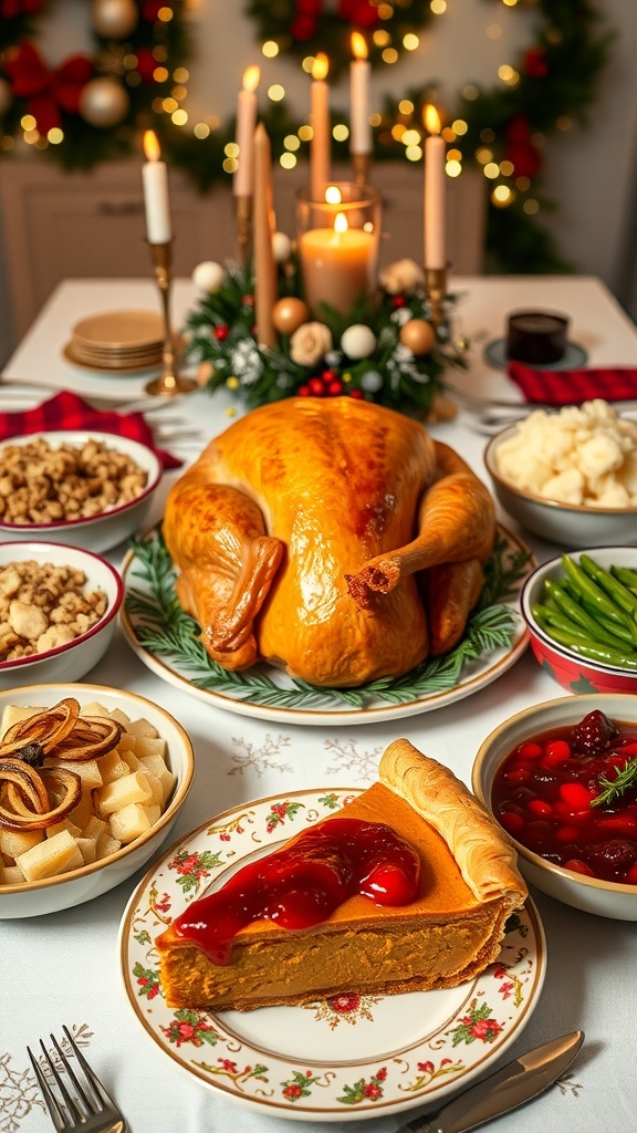 Traditional Christmas Dinner for Family of 5