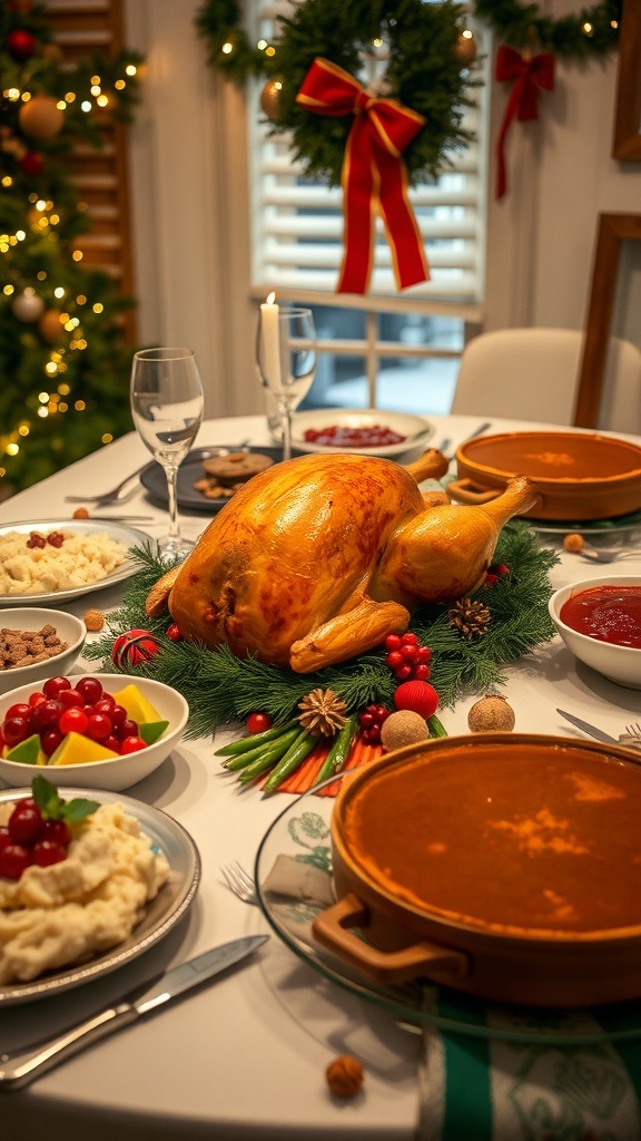 Festive Christmas Dinner Menu