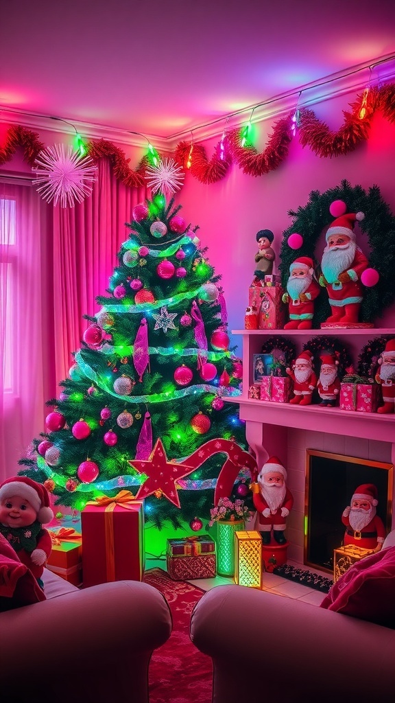 1980s Christmas Aesthetic Decor Guide