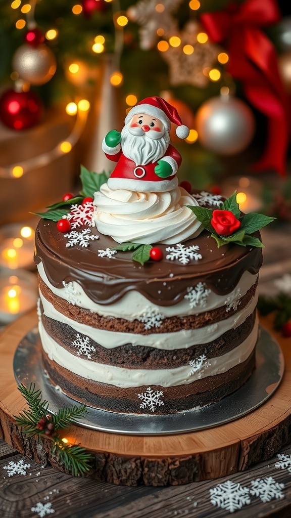 Festive Christmas Cake Designs