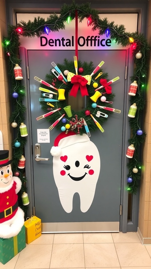 Christmas Door Decorating Contest Ideas for Dental Offices