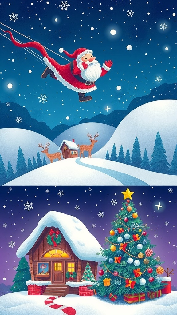 Unique Christmas Drawing Ideas