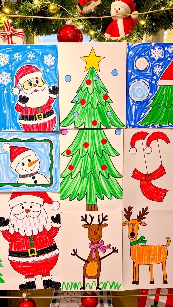 Fun Christmas Drawing Ideas for Kids