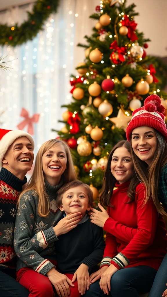Merry Christmas Portrait Ideas