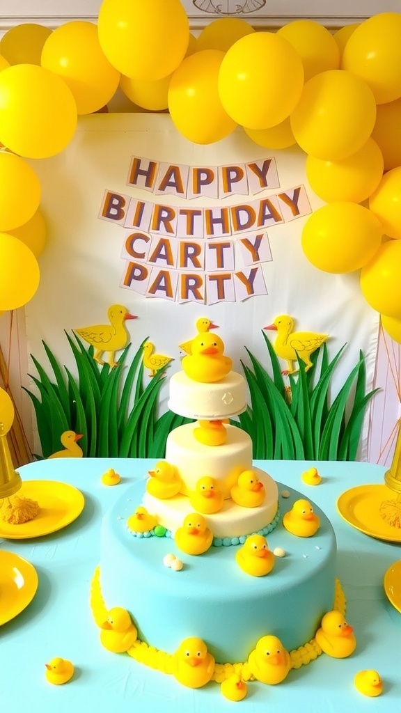 Duck-Themed 2nd Birthday Party Ideas