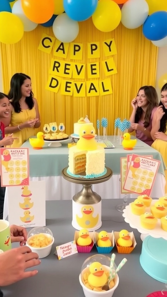 Duck Gender Reveal Party Ideas