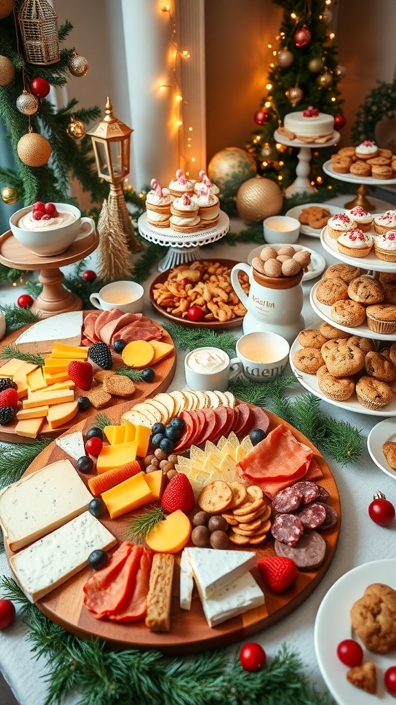 Christmas Party Food Setup Ideas