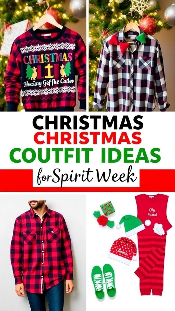 Festive Christmas Outfit Ideas for Spirit Week