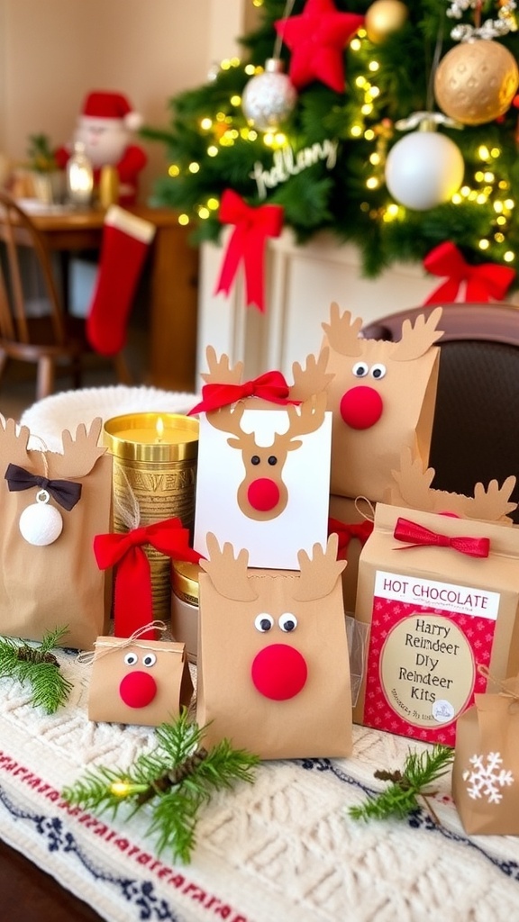 DIY Reindeer Christmas Gifts – gildedlatte.com