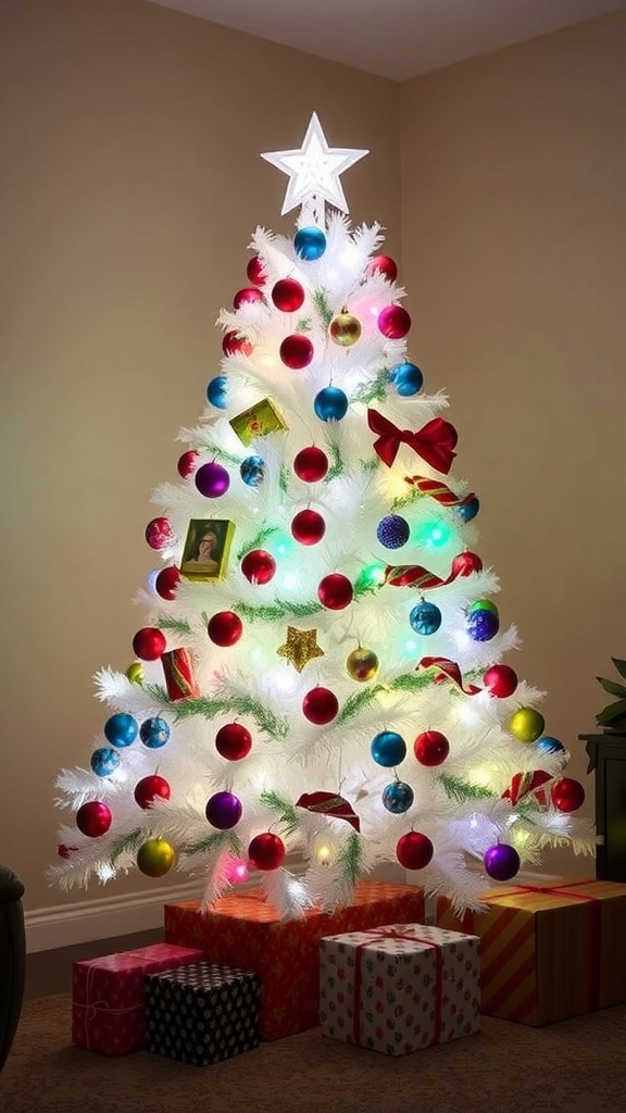 Decorating Ideas for a White 4ft Christmas Tree