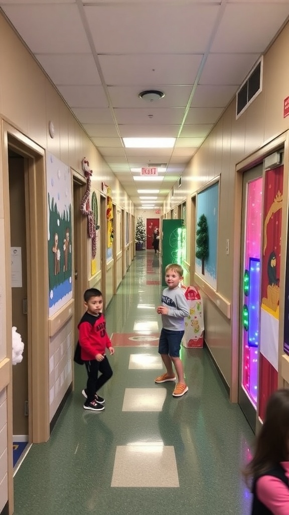 Easy Christmas Door Decorating Contest Ideas for Schools