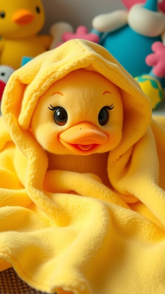 Free Crochet Pattern for Lovey Duck