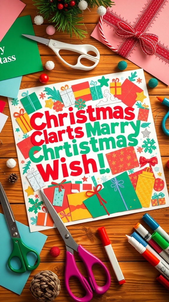 Christmas Wishlist Collage Ideas